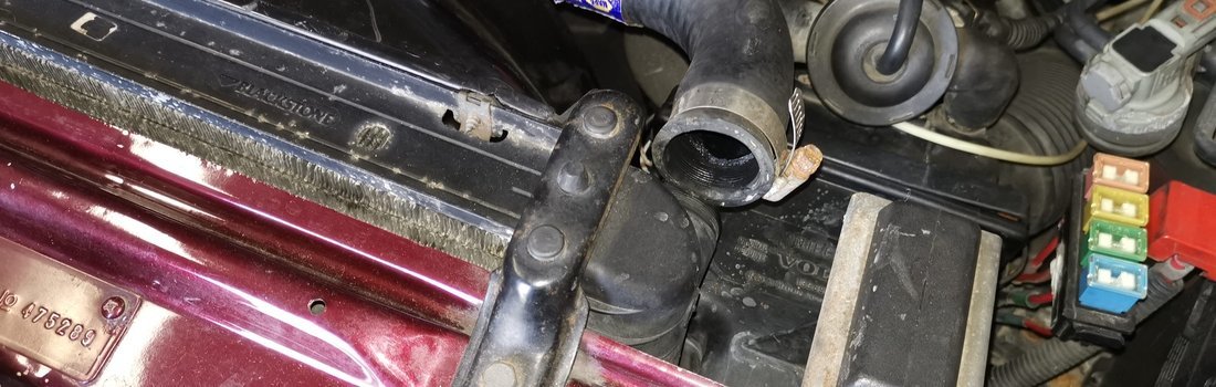 Replace the Radiator on a Volvo 240